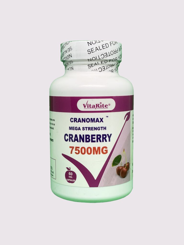 Cranberry - 7500mg - 60tabs - VitaRite Vitamins Health Supplement ...