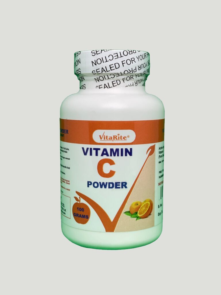 VIT C ULTRA FINE 100% PURE POWDER 100g - VitaRite Vitamins Health ...